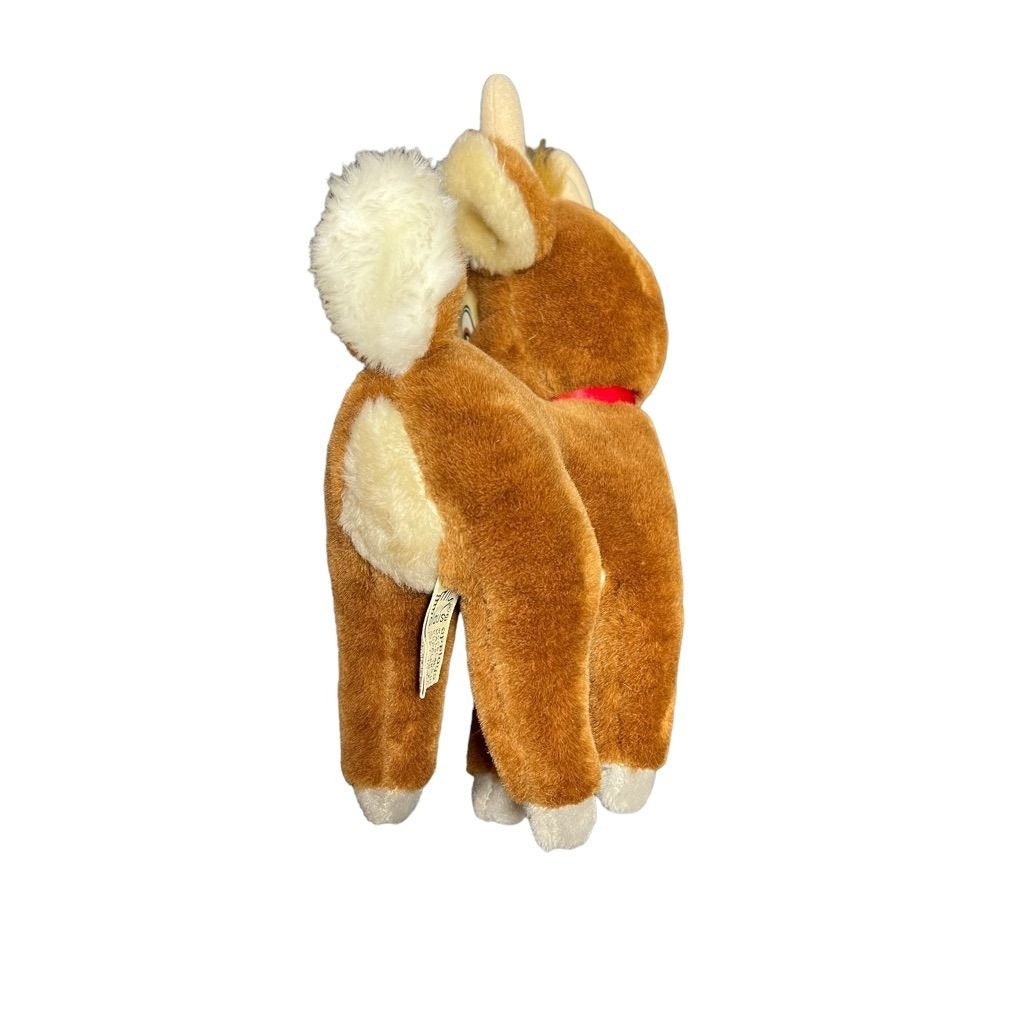Vintage Applause Rudolph Red Nose Reindeer 12" Tall Plush Stuffed ...