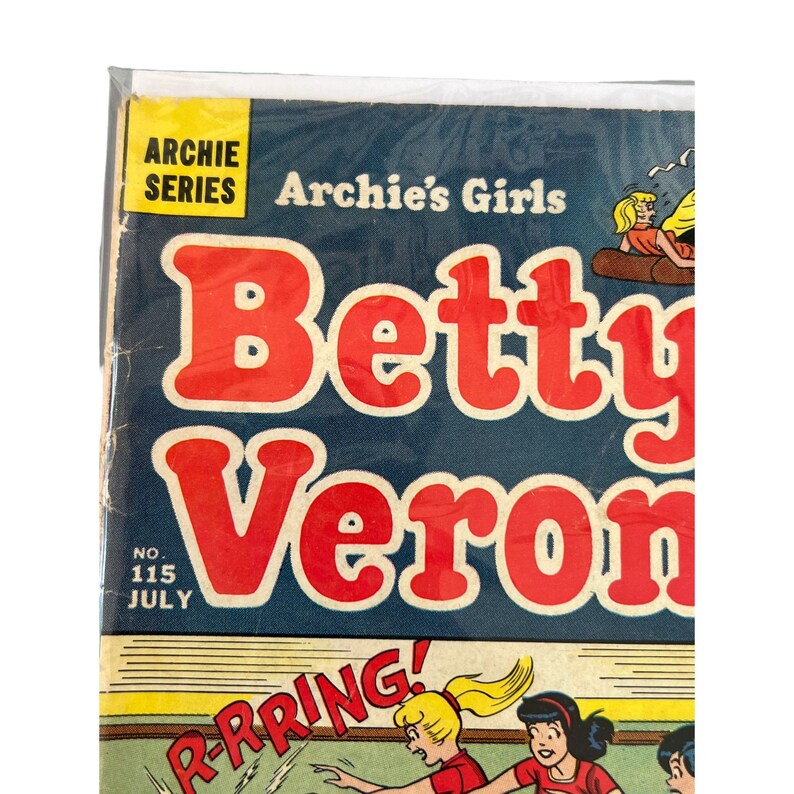 Vintage Archie Comics Archies Girls Betty & Veronica #115 Silver Age - Etsy