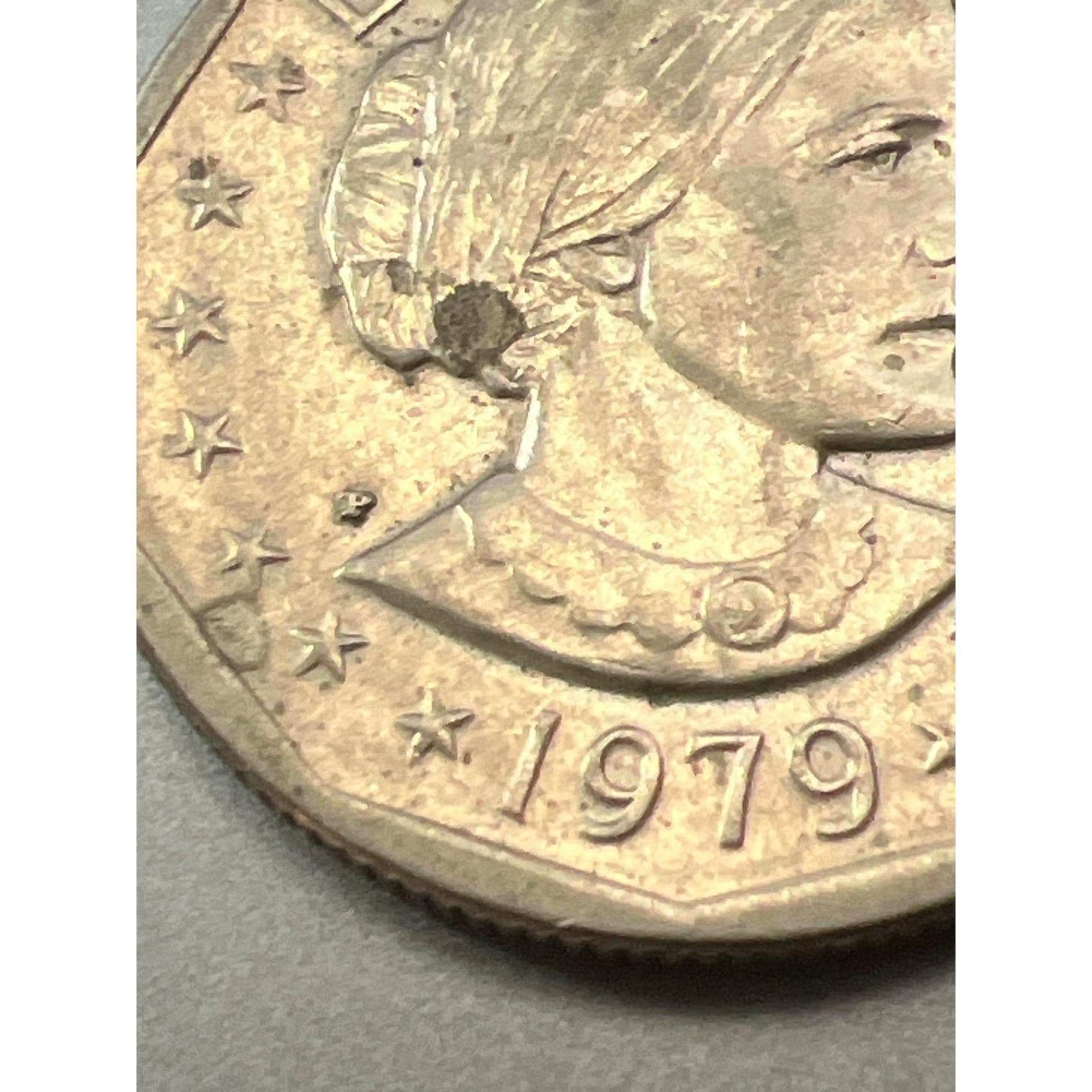 1979 Susan B. Anthony One Dollar Coin United States Currency Rare ...