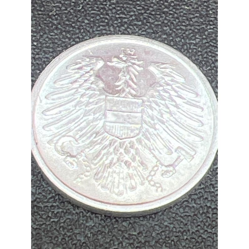 1968 Austrian 2 Groschen Coin Republik Österreich Vintage Collectible ...
