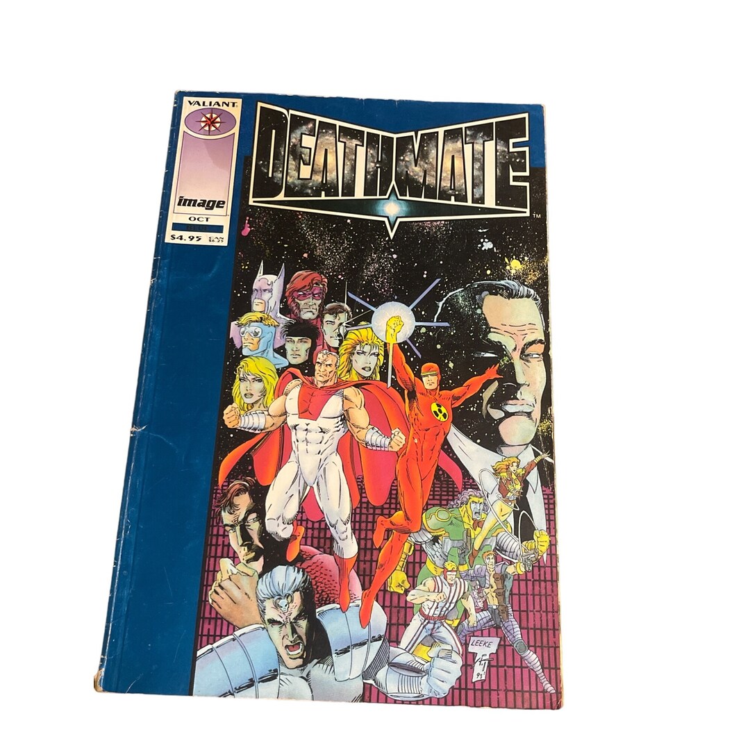 Deathmate Comic Book Valiant Image Issue Graphic Novel OCT 1993 - Etsy