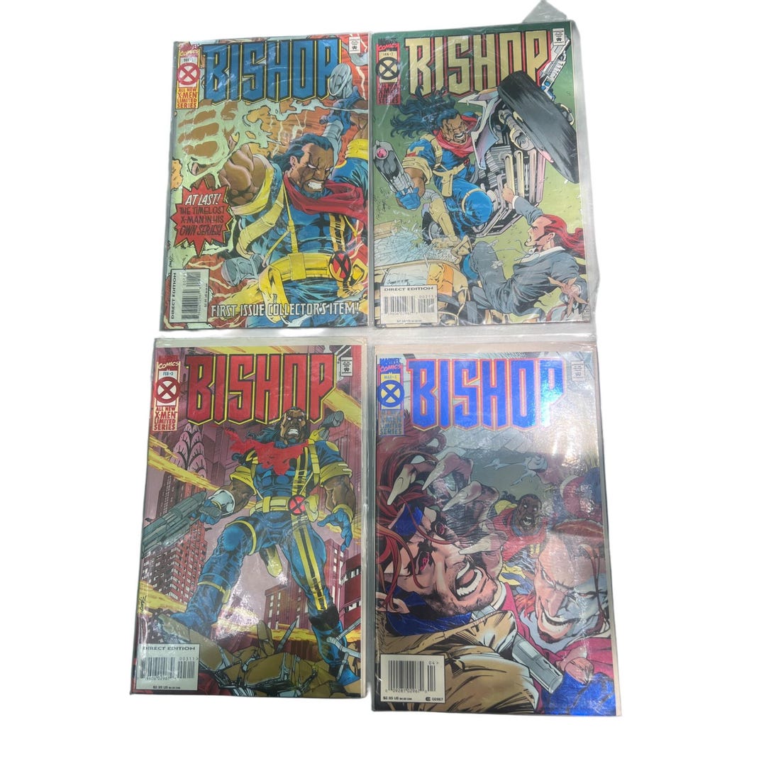 Marvel Bishop Limited Series Comic Books Set 4 Issues 1-4 First Print X ...