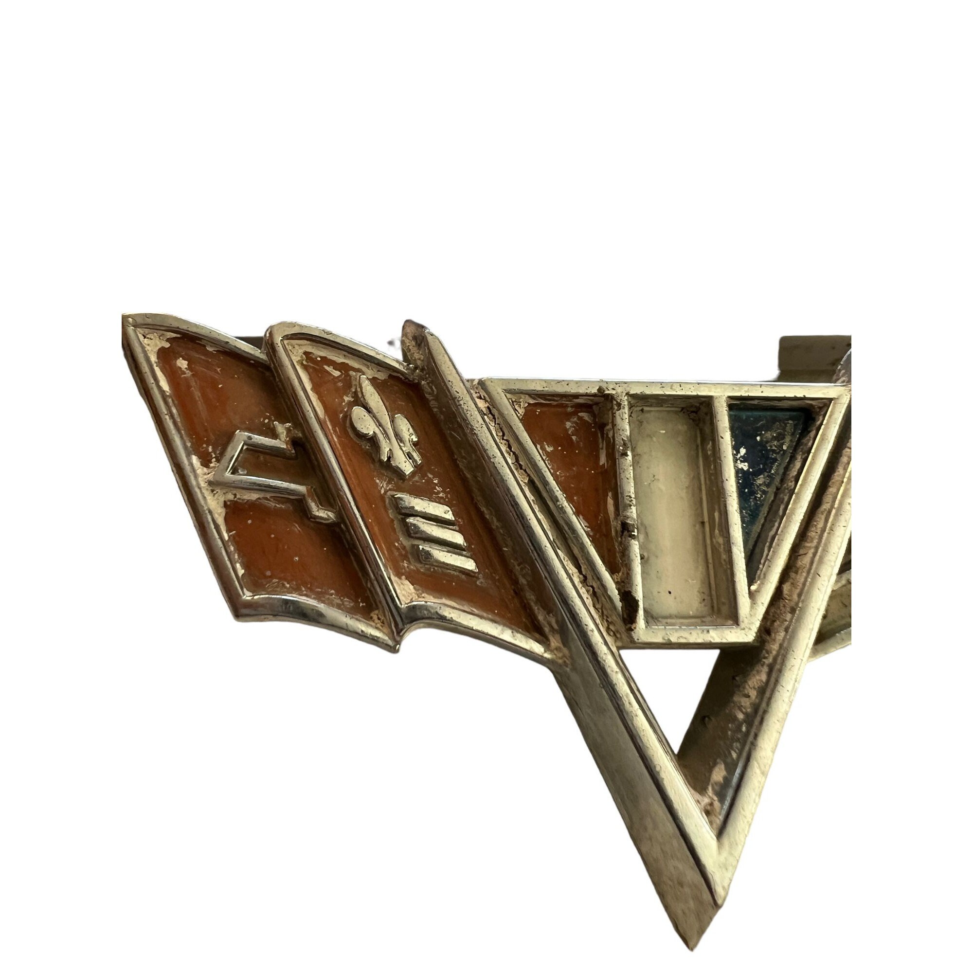 Vintage 64-67 Chevrolet V8 Original GM Flag Emblem 3840318 Flags - Etsy