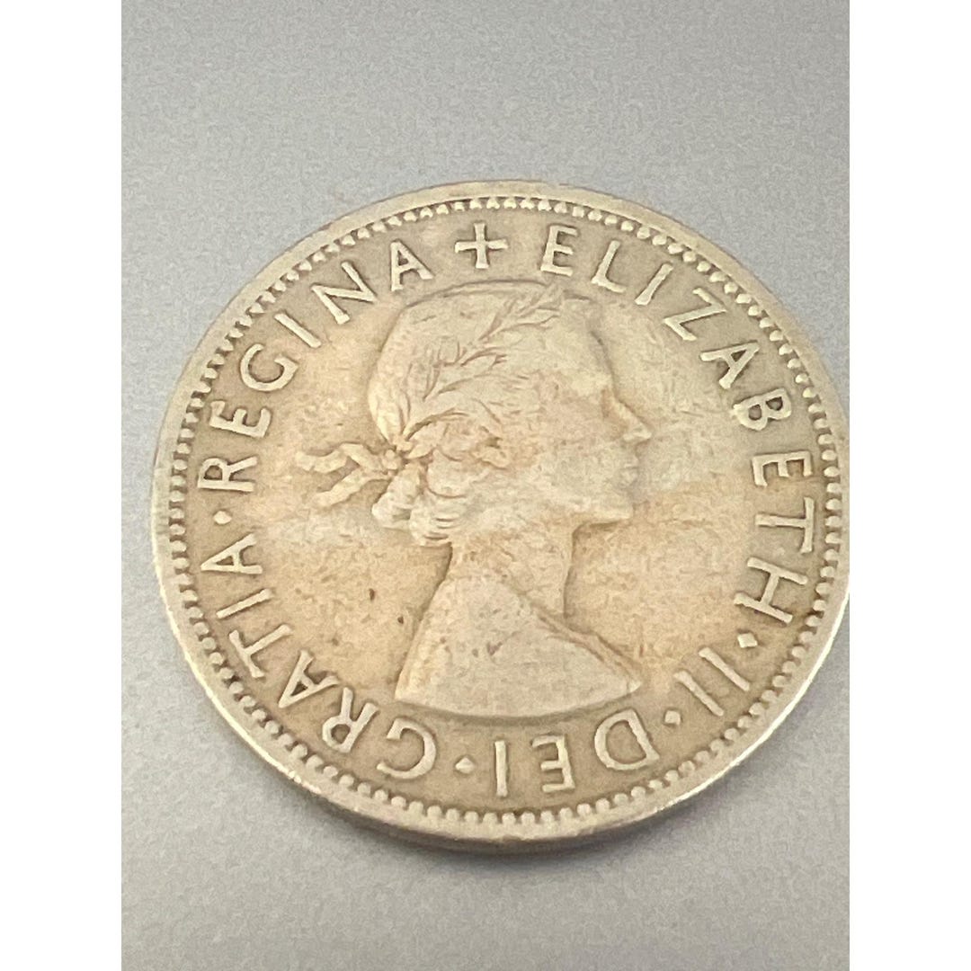 1957 Elizabeth II Two Shillings Coin United Kingdom Copper Nickel - Etsy