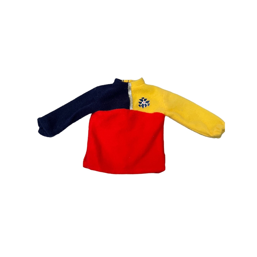 Barbie Ken Doll Fashion Pink Label Sweater Blue Red Yellow - Etsy