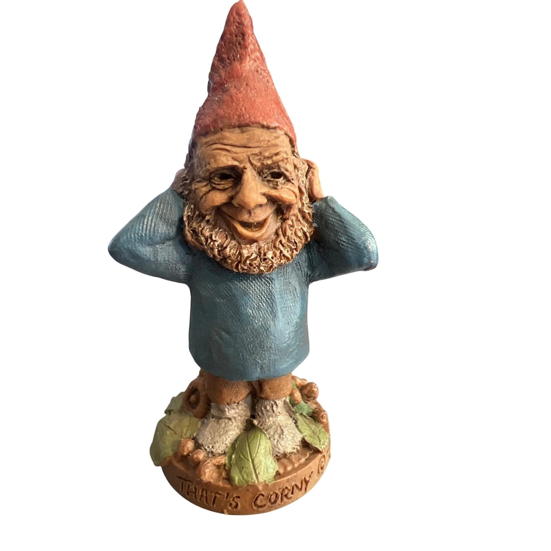 Vintage Tom Clark Charmers Gnome Figure That's Corny 1996 Numbered 35 ...
