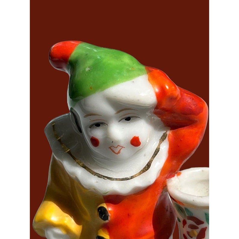 Vintage Made in Occupied Japan Clown Vase Bud Vase 2.5 - Etsy