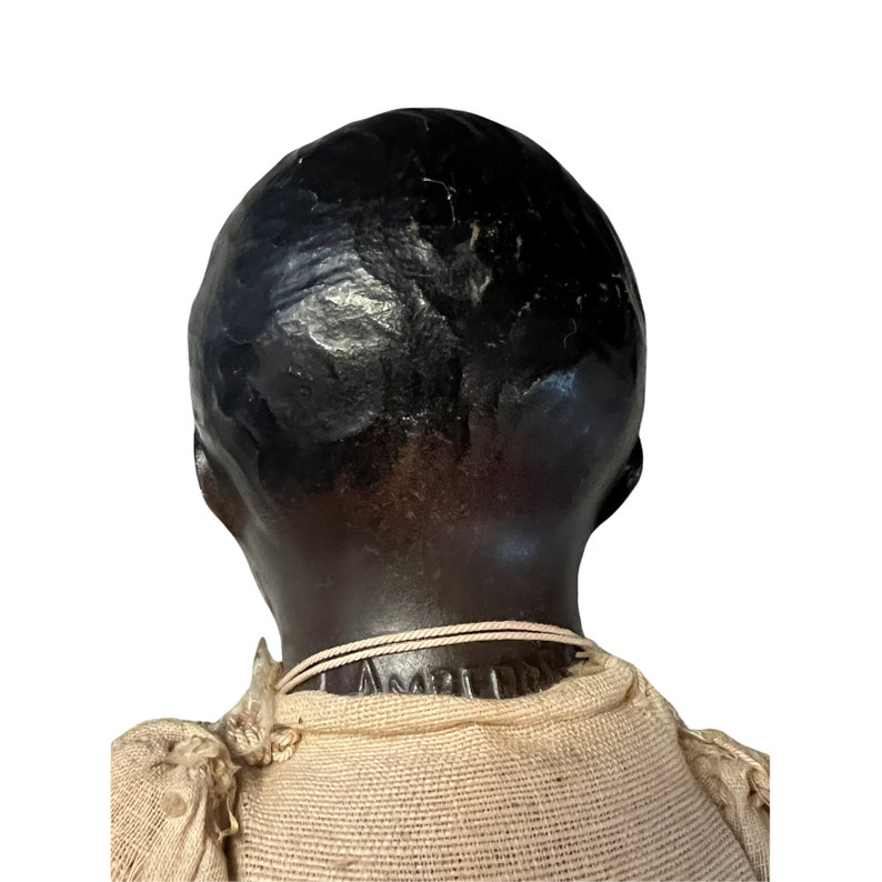 Very Rare Composition Louis Amberg and Son Doll Black Head - Etsy