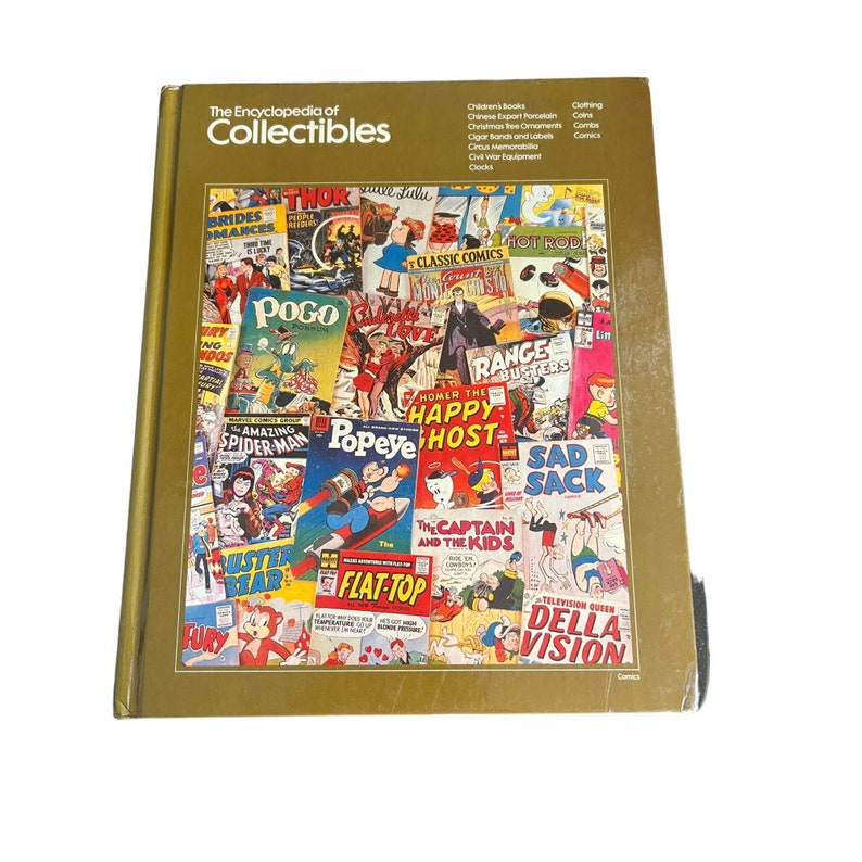 Vintage 1978 Time Life Books Encyclopedia Collectibles Childrens Book ...