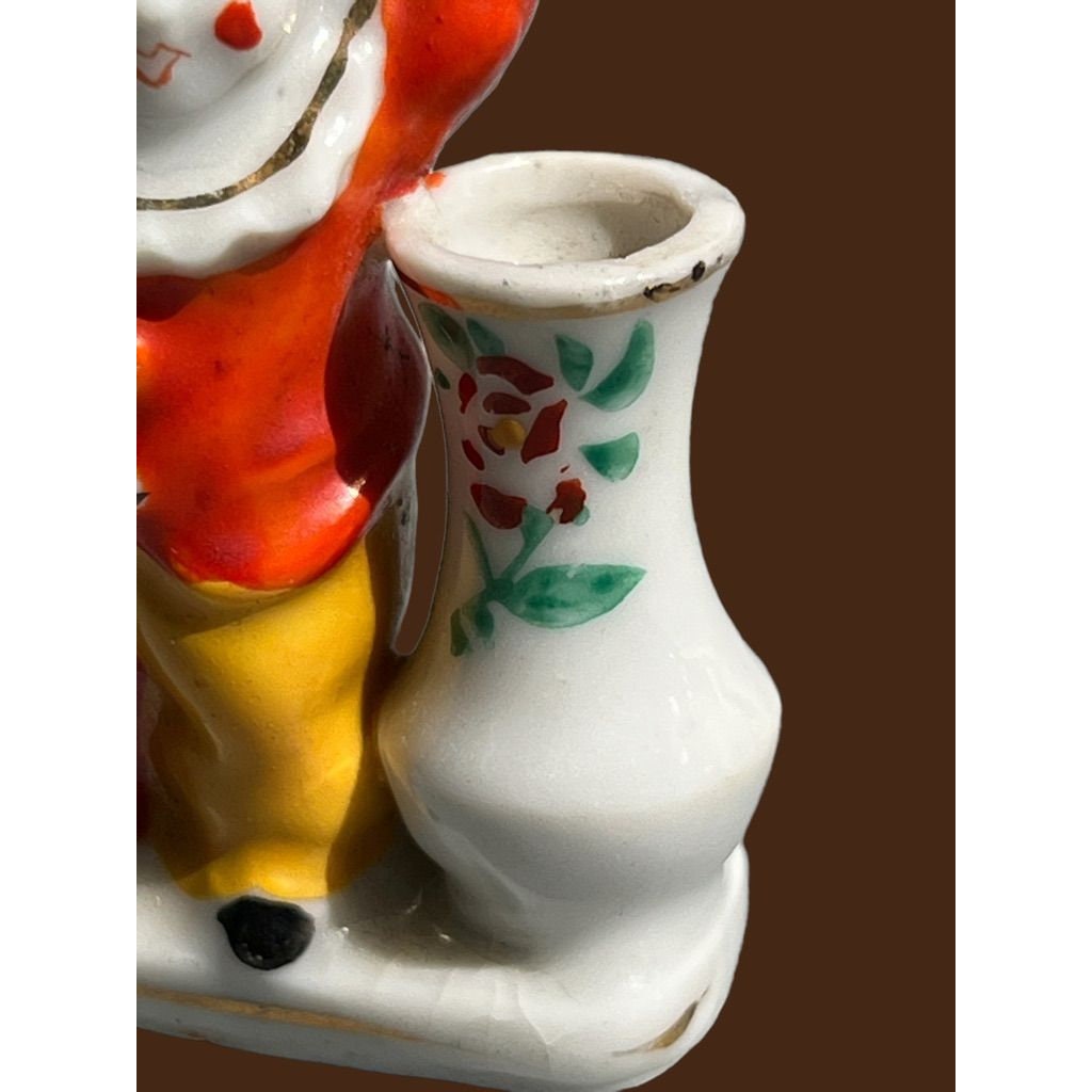 Vintage Made in Occupied Japan Clown Vase Bud Vase 2.5 Tall Hat - Etsy