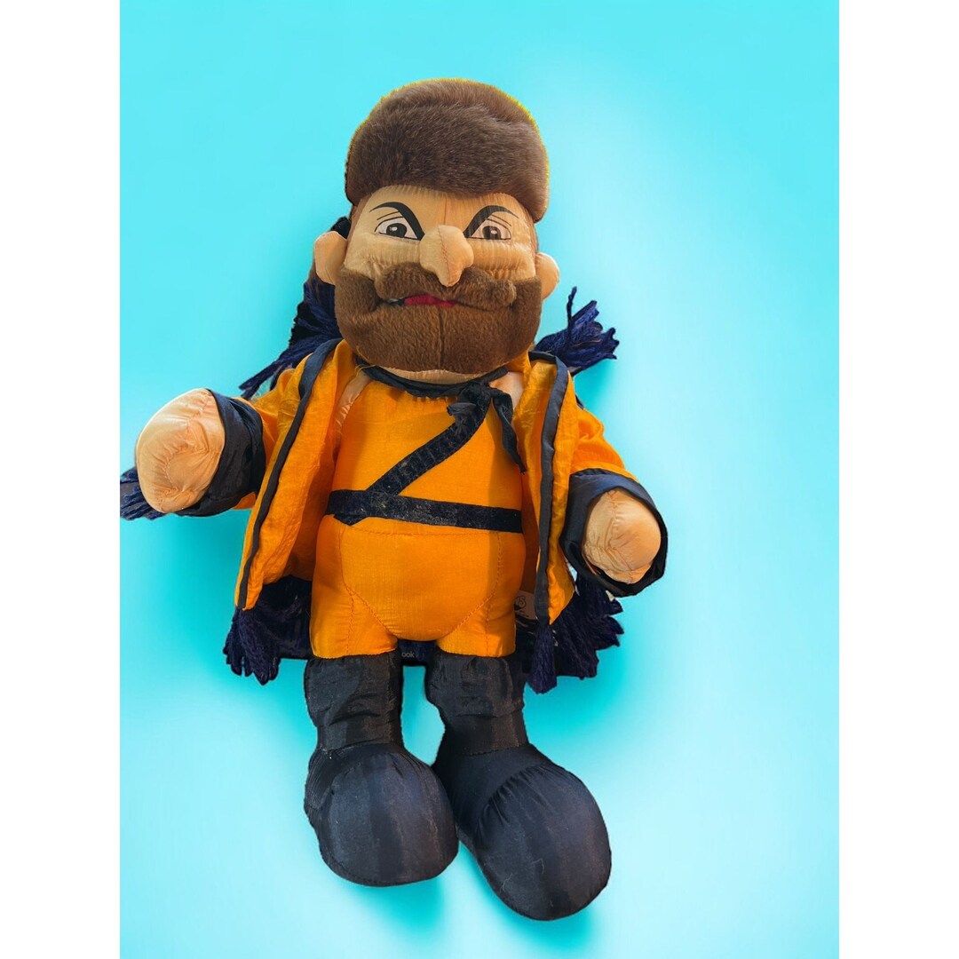 Vintage 90s Stuffins Plush West Virginia Mountaineer Polyester Fringe ...