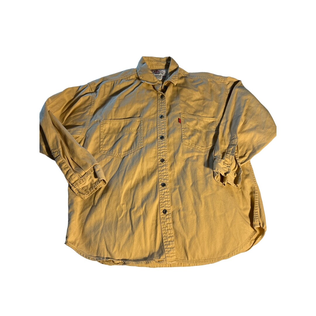 Camisa vaquera vintage Levi's para mujer, con botones, estilo western ...