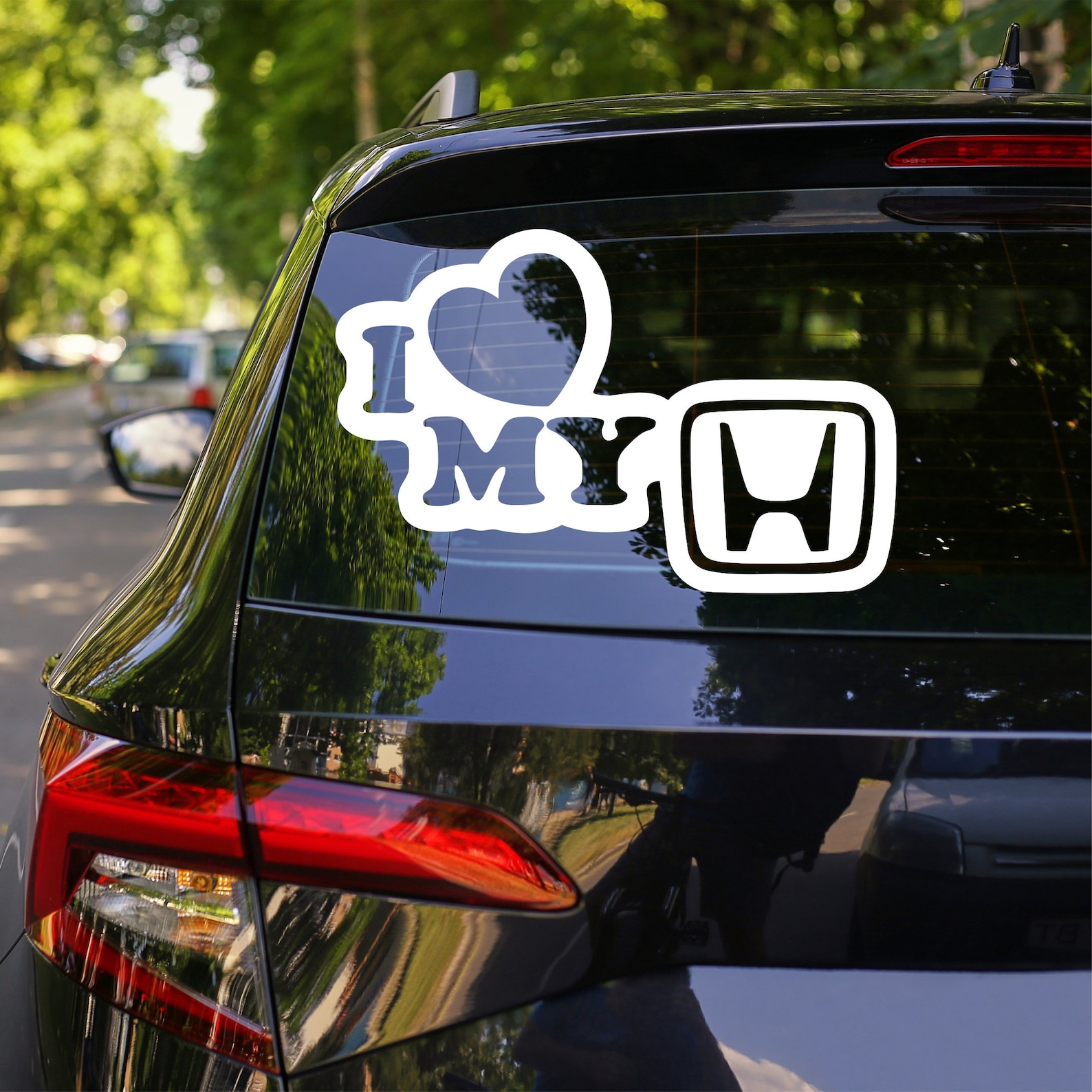 I Love my Honda Vinyl Auto Window Car Truck Decal Sticker MANY | Etsy