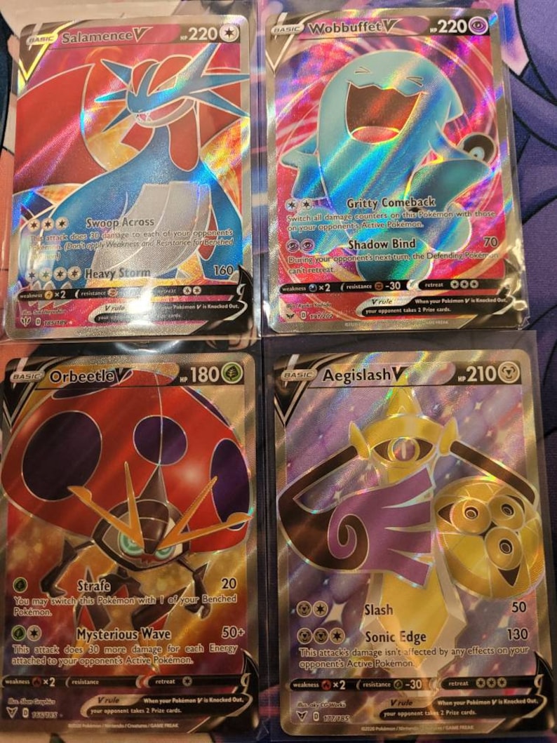 Full Art Pokémon Cards | Etsy