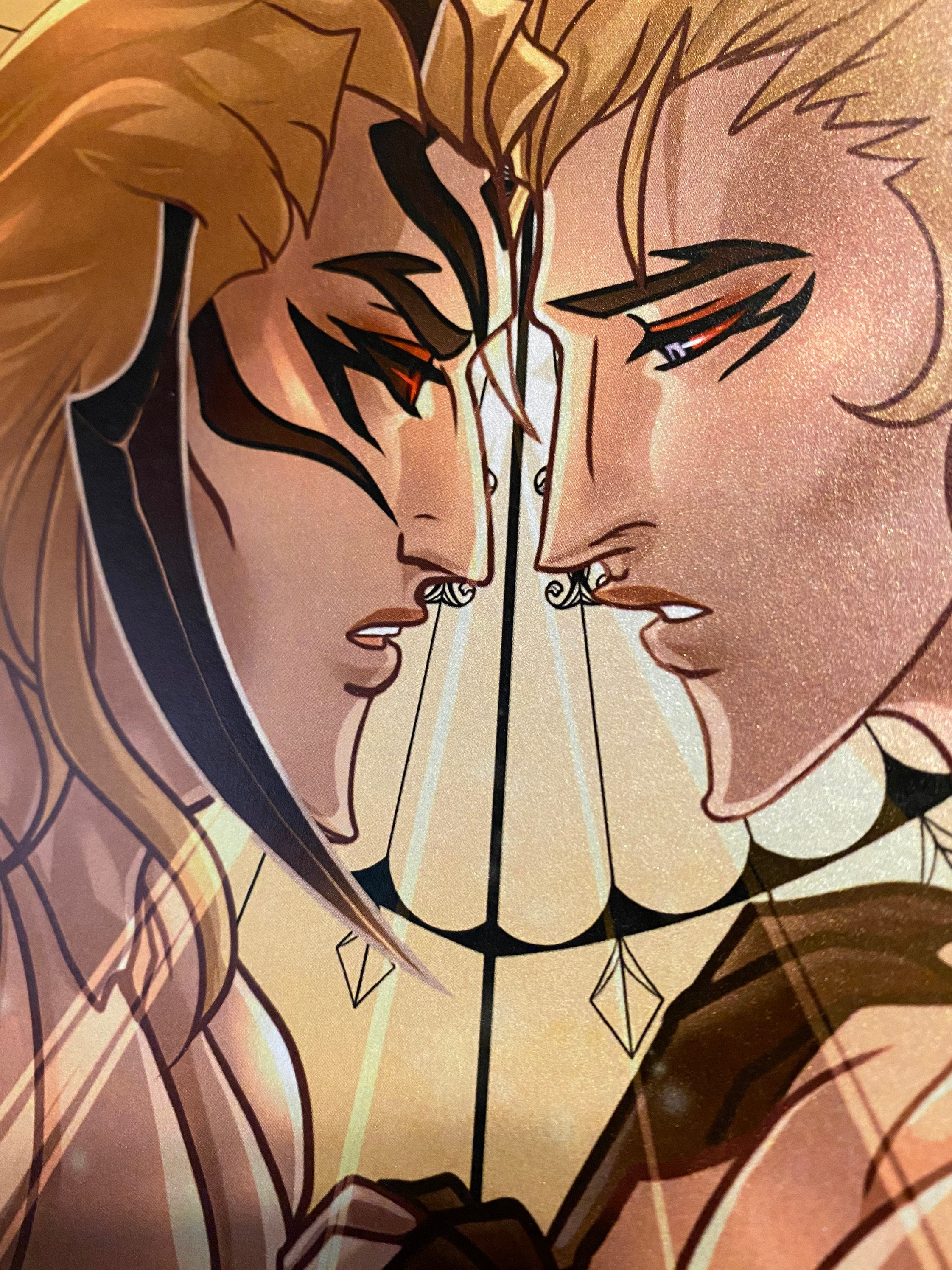 Lucio and Devil Lucio Im you print. | Etsy