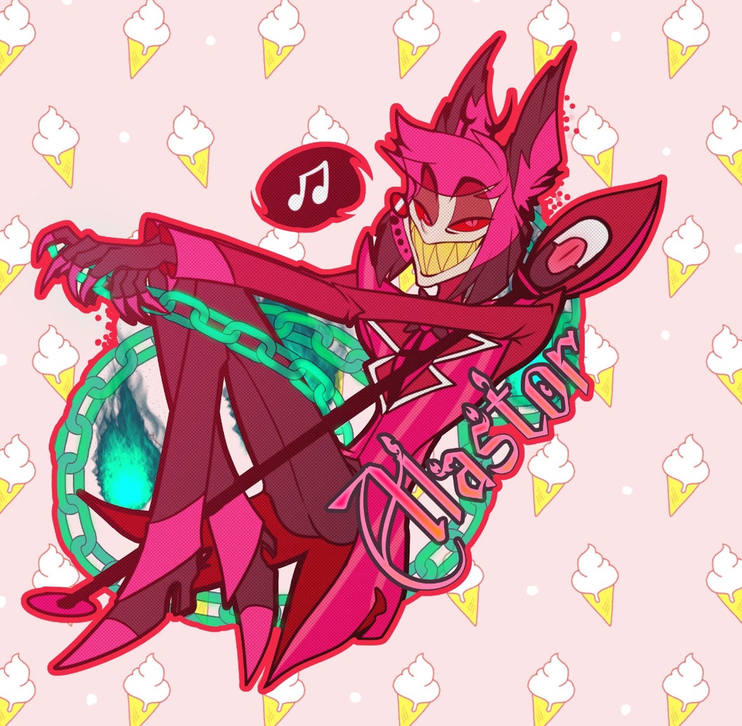 Lets Make a Deal Alastor Keychain - Etsy