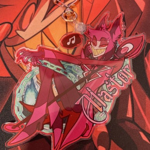 Lets Make a Deal Alastor Keychain - Etsy