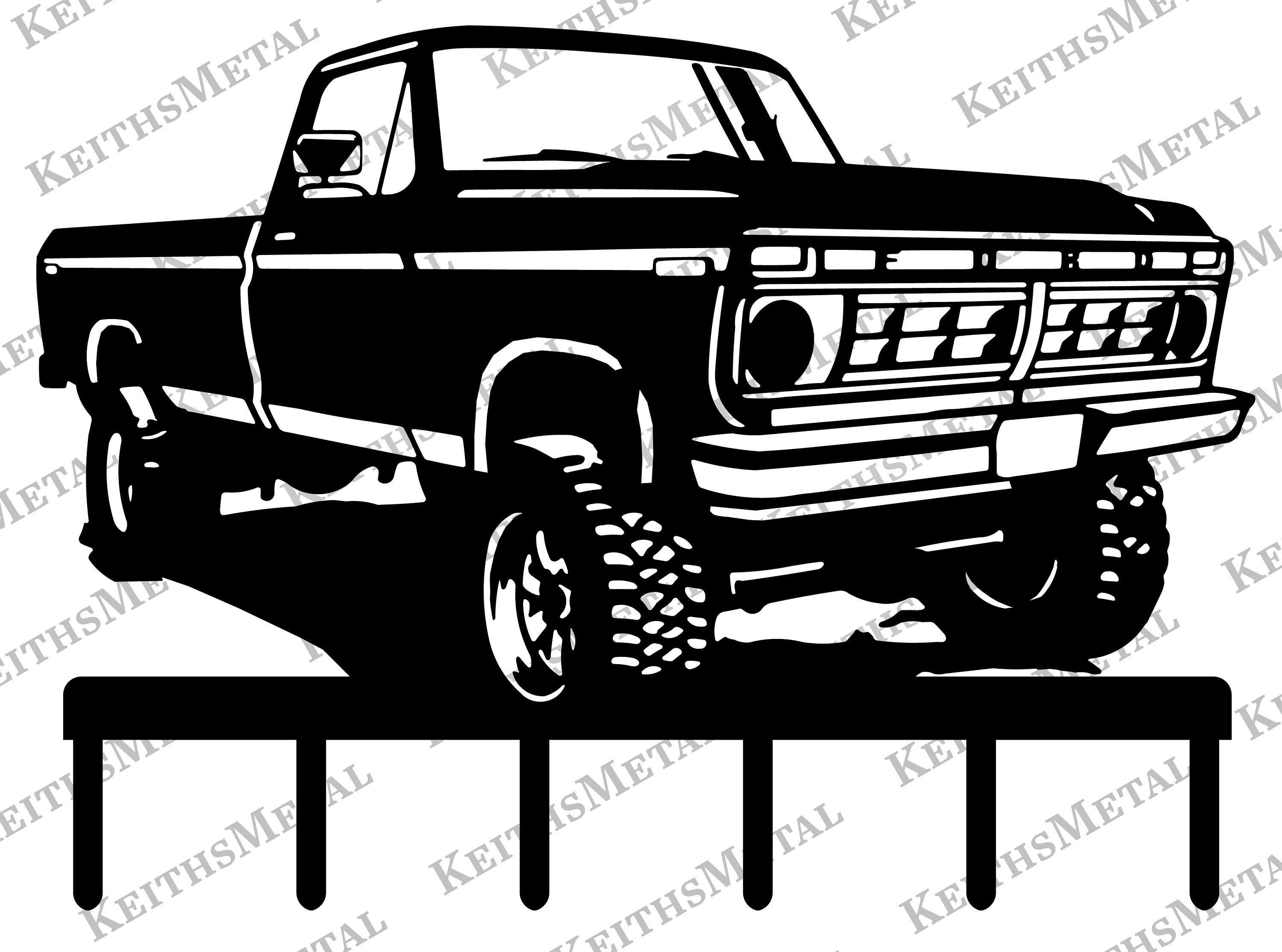 Ford Truck Plasma DXF Cut File Only - Etsy