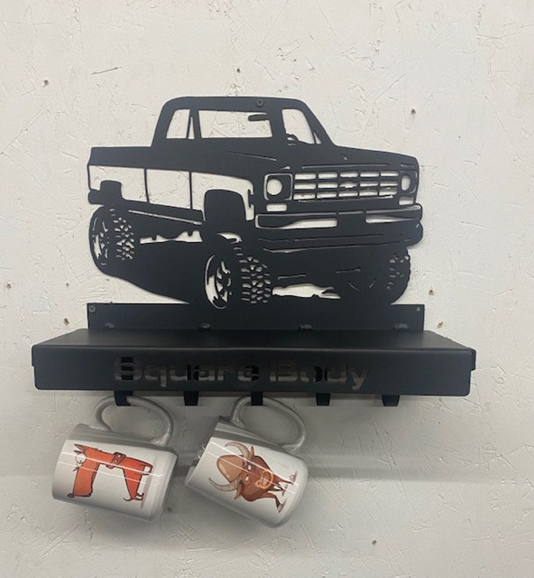 Chevy Square Body Shelf and Hooks (personalized) - Etsy