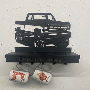 Chevy Square Body Shelf and Hooks (personalized) - Etsy