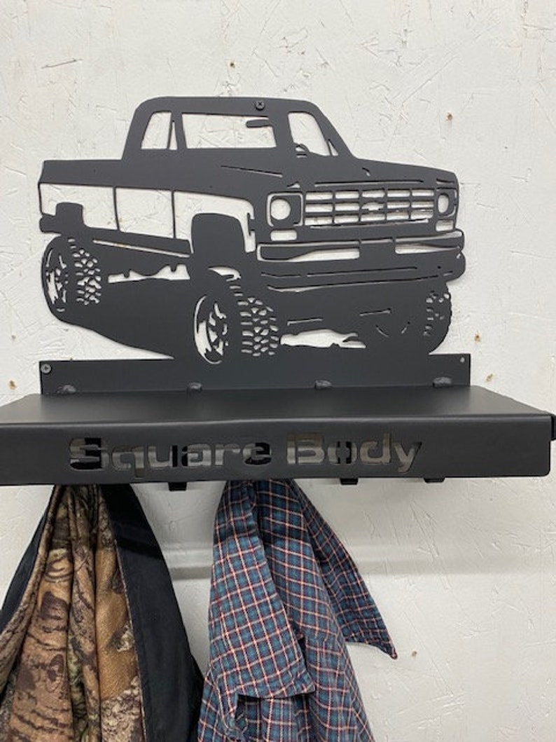 Chevy Square Body Shelf and Hooks personalized - Etsy