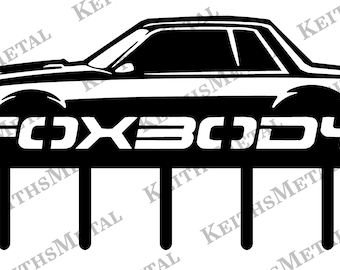 Fox Body Mustang Ford 3rd Gen DXF and SVG Files - Digital Download ...