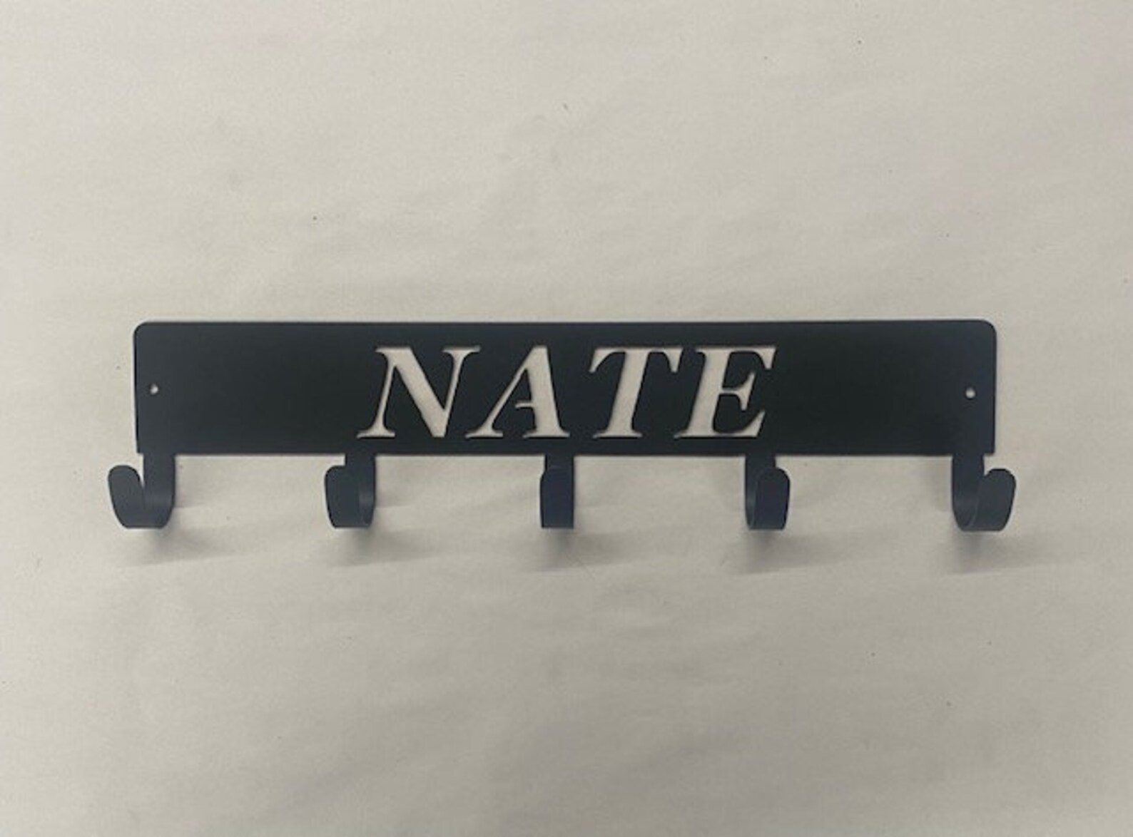 Plain Hat/key Rack (personalized) - Etsy