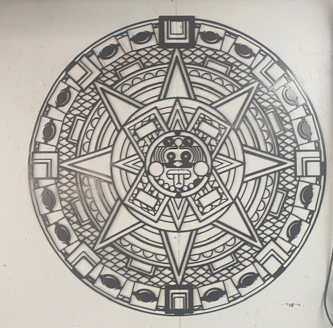 Aztec Mayan Wall Art - Etsy