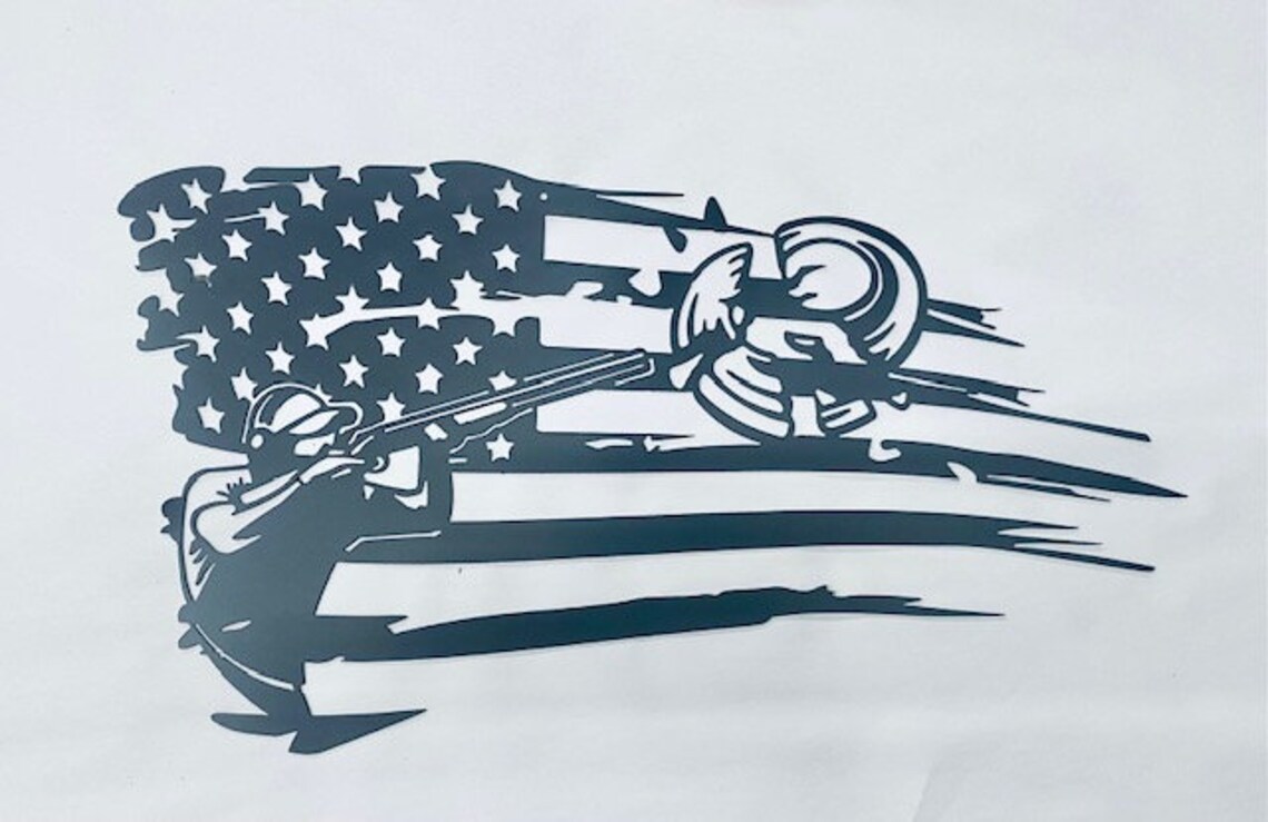 Trapshooting Metal Wall Hanging - Etsy