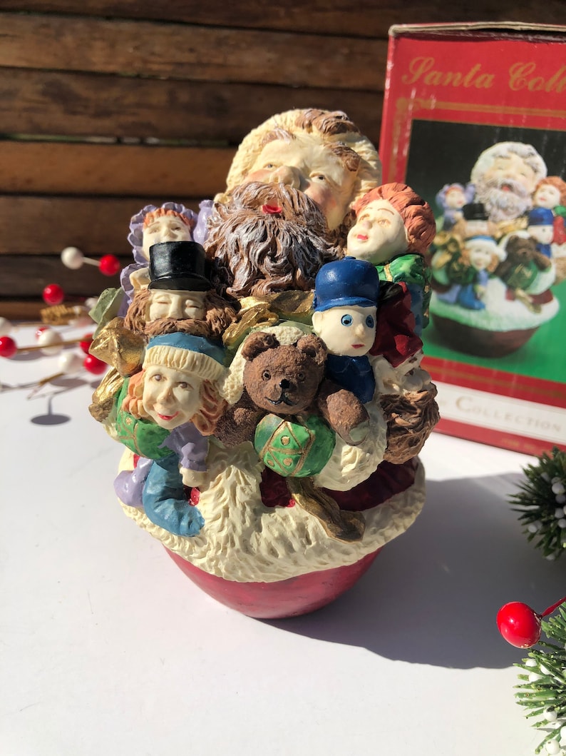 Vintage Santa Claus Figurine Windsor Collection Ol Saint | Etsy