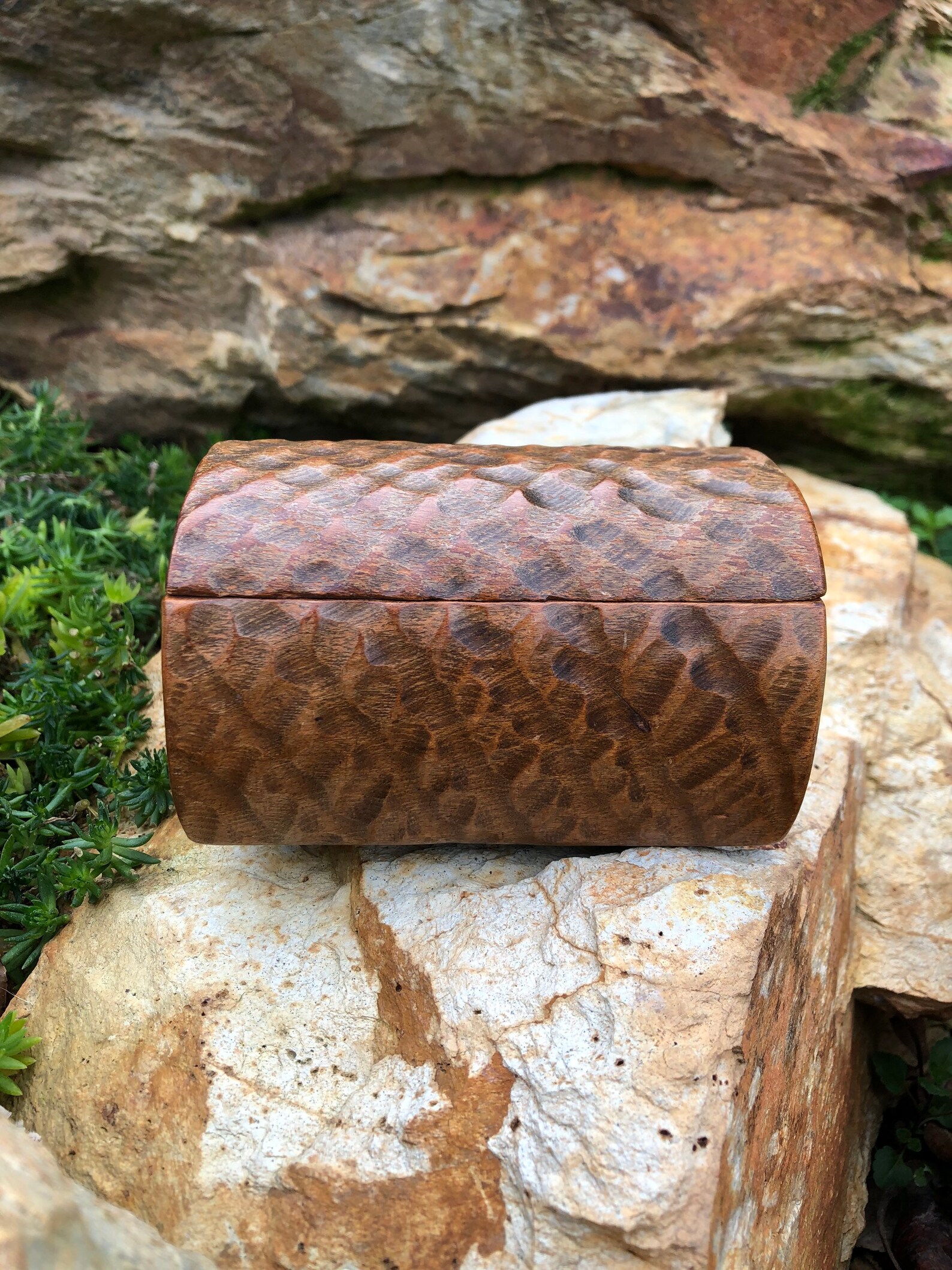 Vintage Stash Jar Wooden Handcrafted Box Wood Storage | Etsy