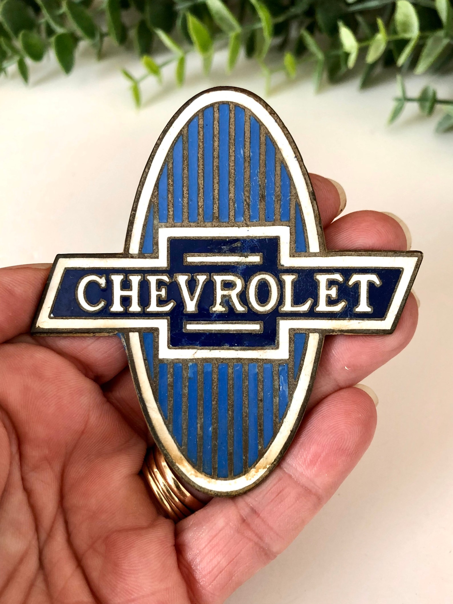 Antique Chevrolet Emblem Chevy Logo 1930s Radiator Grille | Etsy