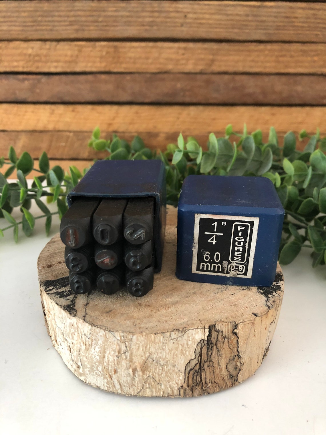 Heavy Duty Steel Stamps 1/4 Number Stamping Tool Set Metal | Etsy