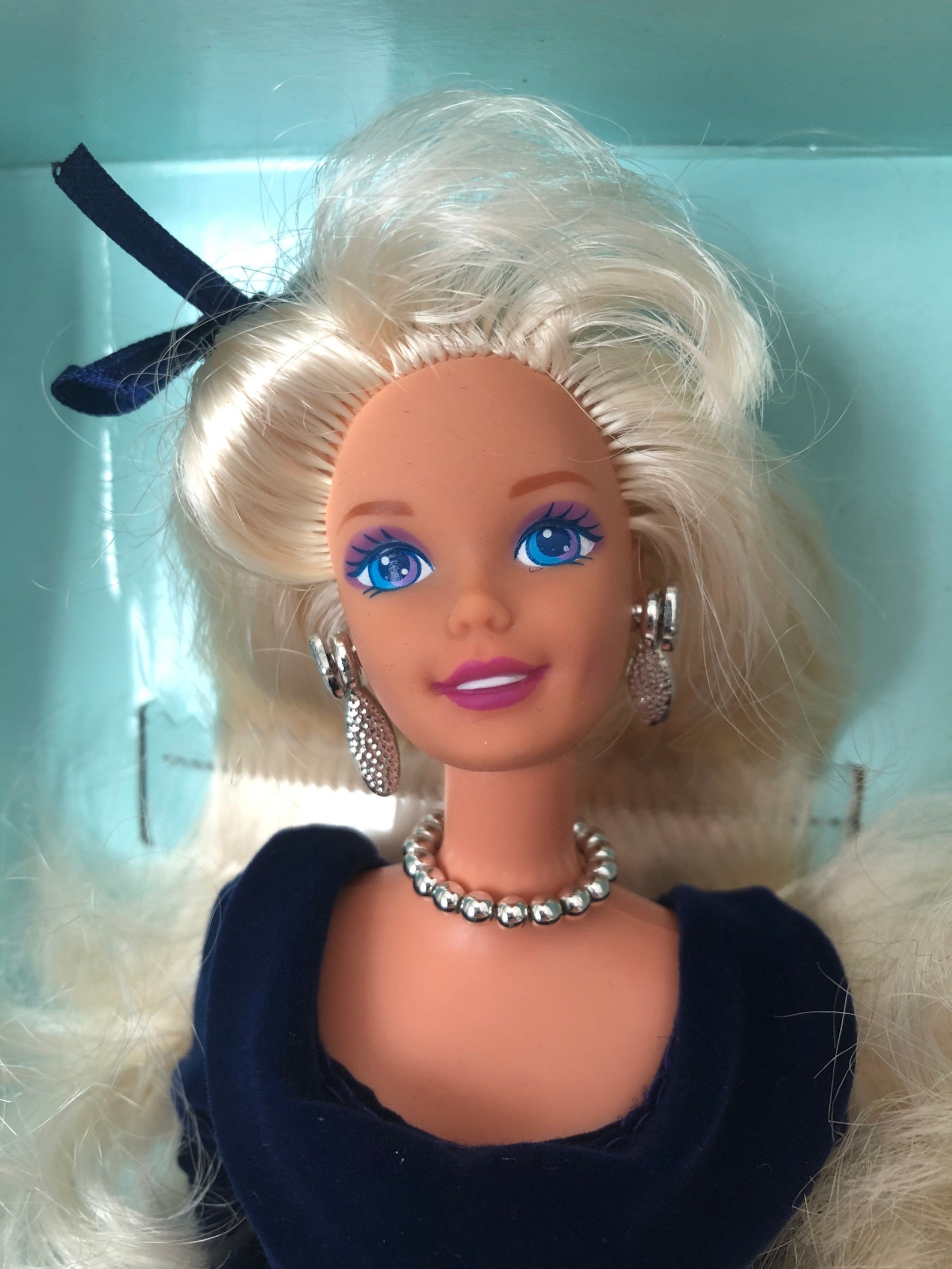 Vintage Winter Velvet Barbie 1995 Matel Barbie Doll Avon - Etsy