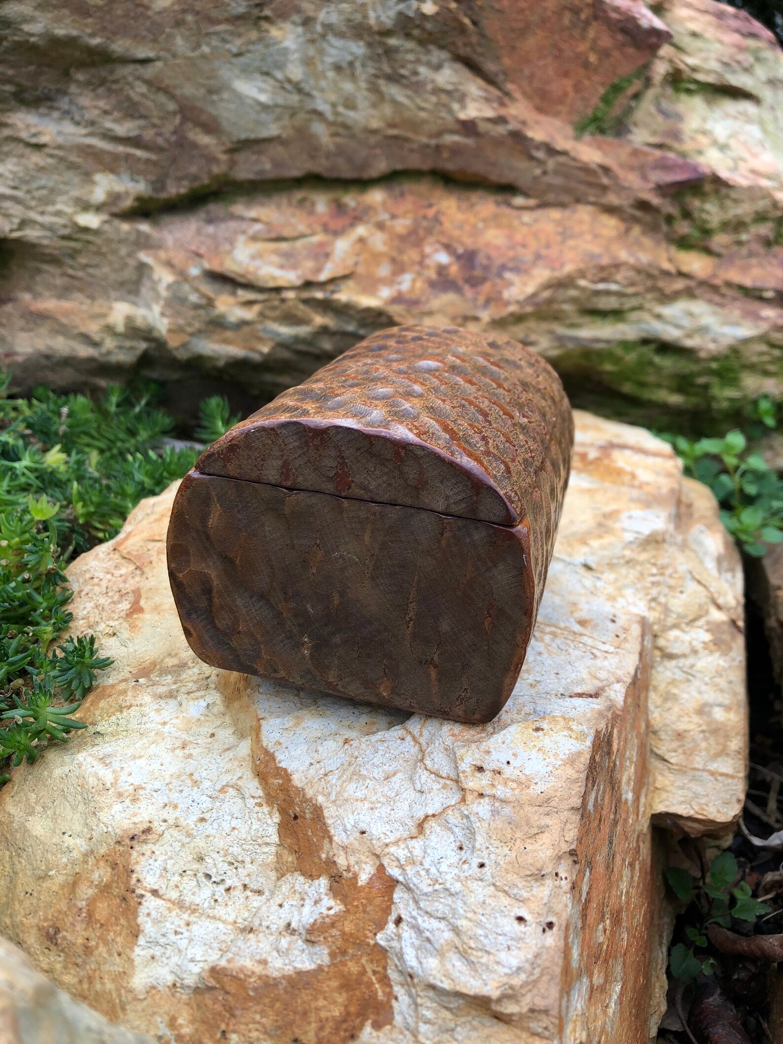 Vintage Stash Jar Wooden Handcrafted Box Wood Storage | Etsy