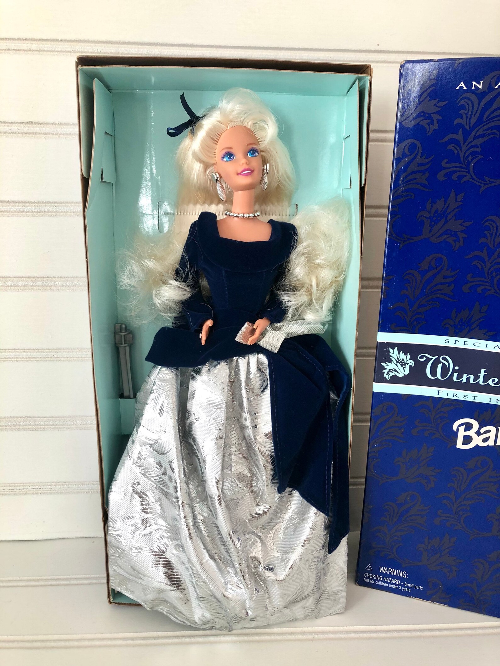 Vintage Winter Velvet Barbie 1995 Matel Barbie Doll Avon | Etsy