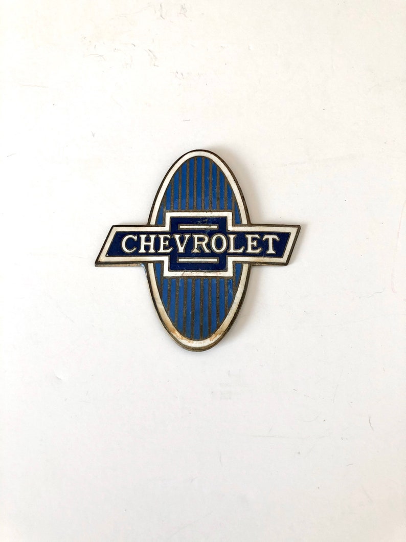 Antique Chevrolet Emblem Chevy Logo 1930s Radiator Grille - Etsy