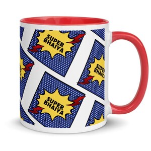 Super Bhai Coffee Mug | Super Bhaiya Chai Cup | Gifts for Brothers ...