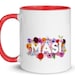 Floral Mug for Masi | Gift for Aunt | Desi Mugs | Indian Gifts | South ...