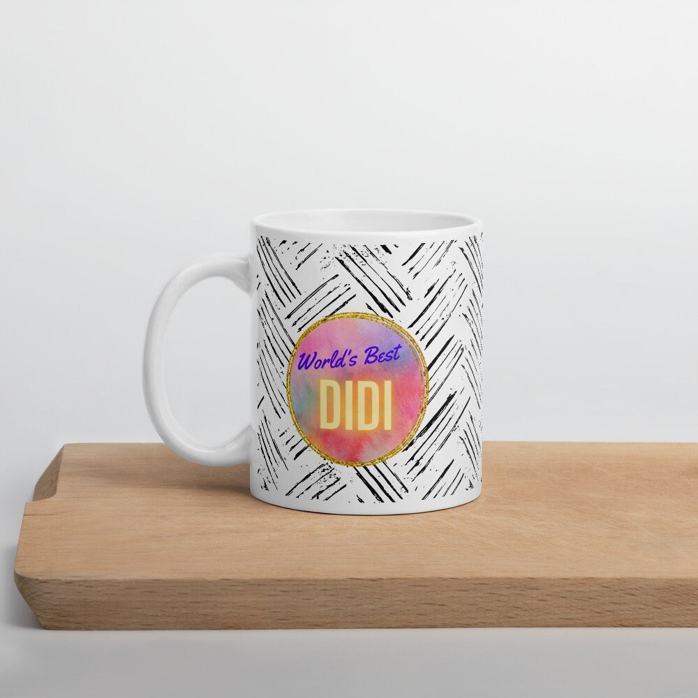 World's Best Didi, Big Sis Coffee Mug | Black & White Mug | Gift for ...
