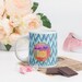 World's Best Didi, Big Sis Coffee Mug | Blue Chevron Mug | Gift for ...