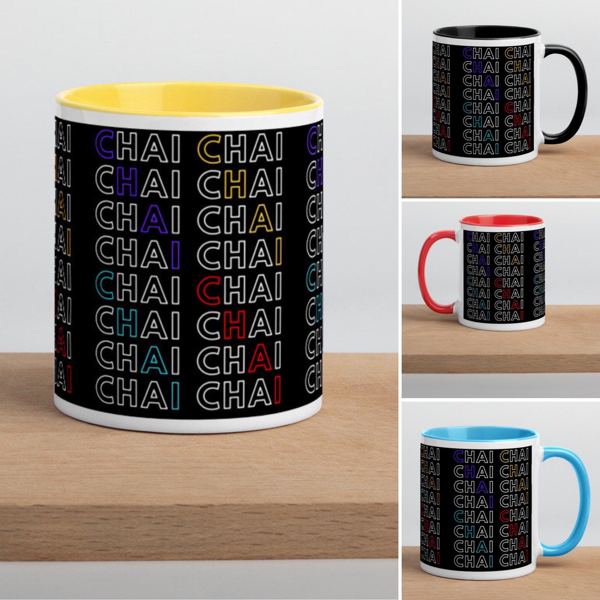 Chai Mug Indian Tea Mug Hindi Mug Chai Lovers Mug Desi Mug South Asian ...