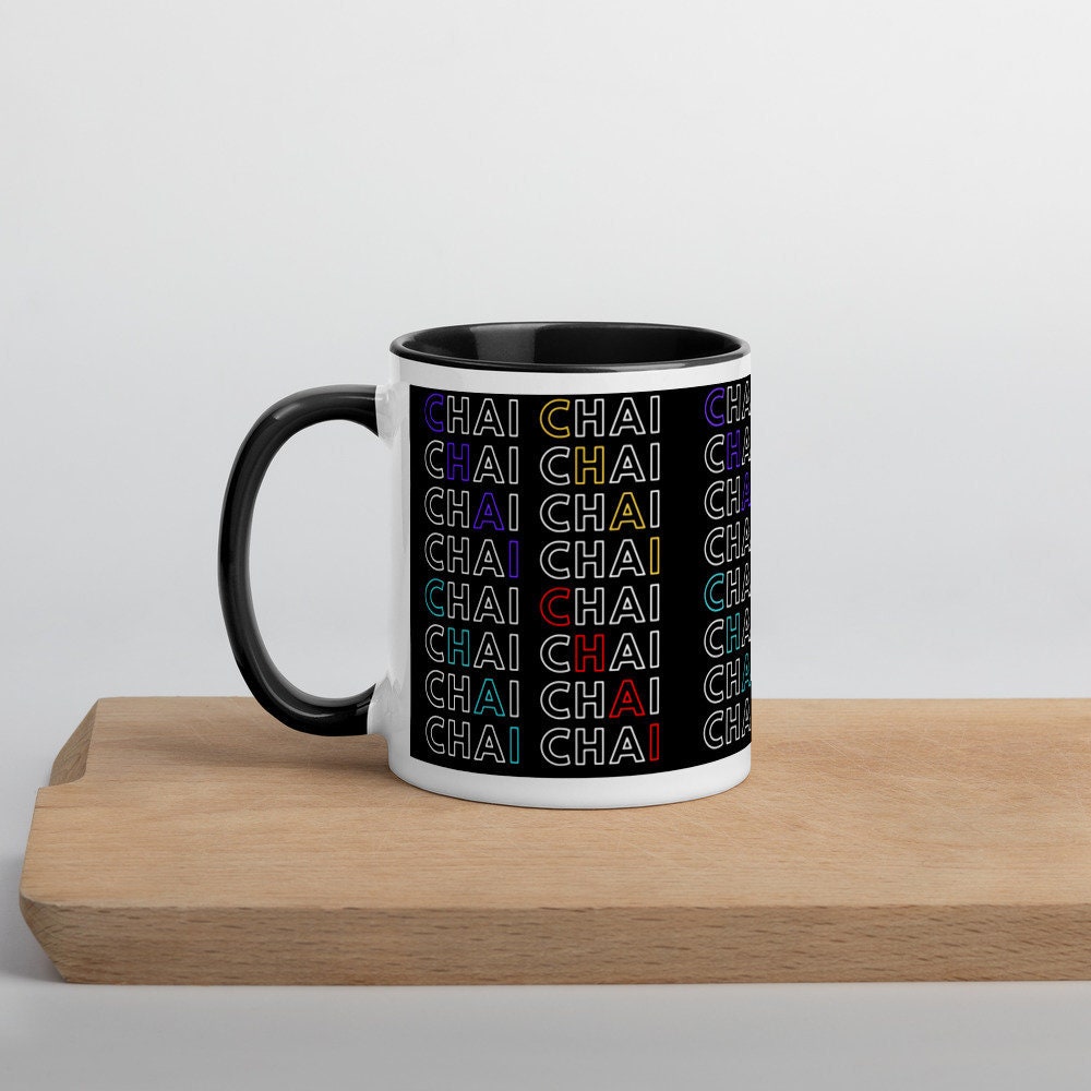 Chai Mug Indian Tea Mug Hindi Mug Chai Lovers Mug Desi Mug South Asian ...