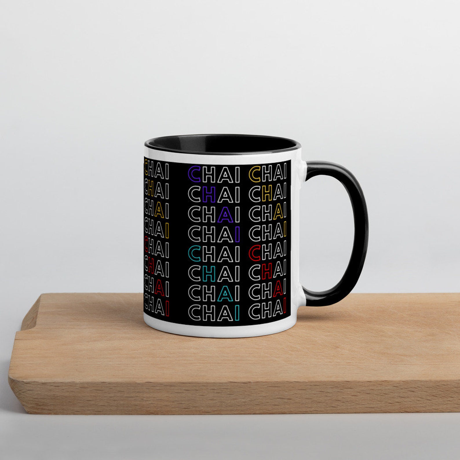 Chai Mug Indian Tea Mug Hindi Mug Chai Lovers Mug Desi Mug South Asian ...