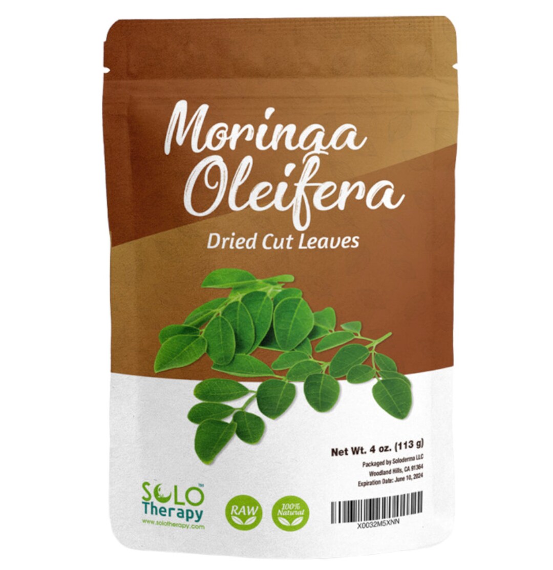 Moringa Leaves 4 Oz., Resealable Bag, Moringa Loose Leaf, Moringa Tea ...