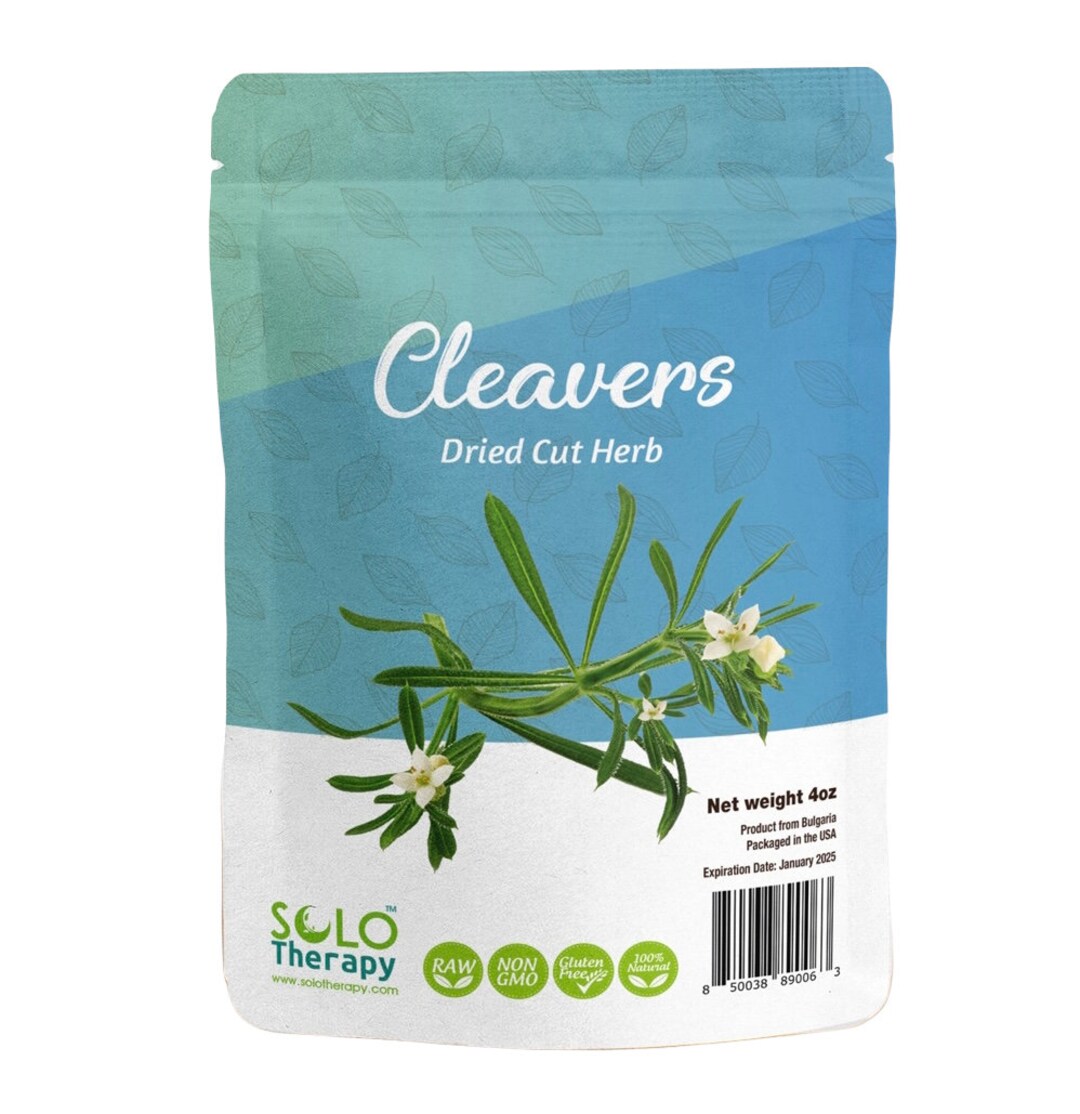 Cleavers Dried Cut Herb 4 Oz. Cleavers Herb in Resealable Bag, Cleavers ...