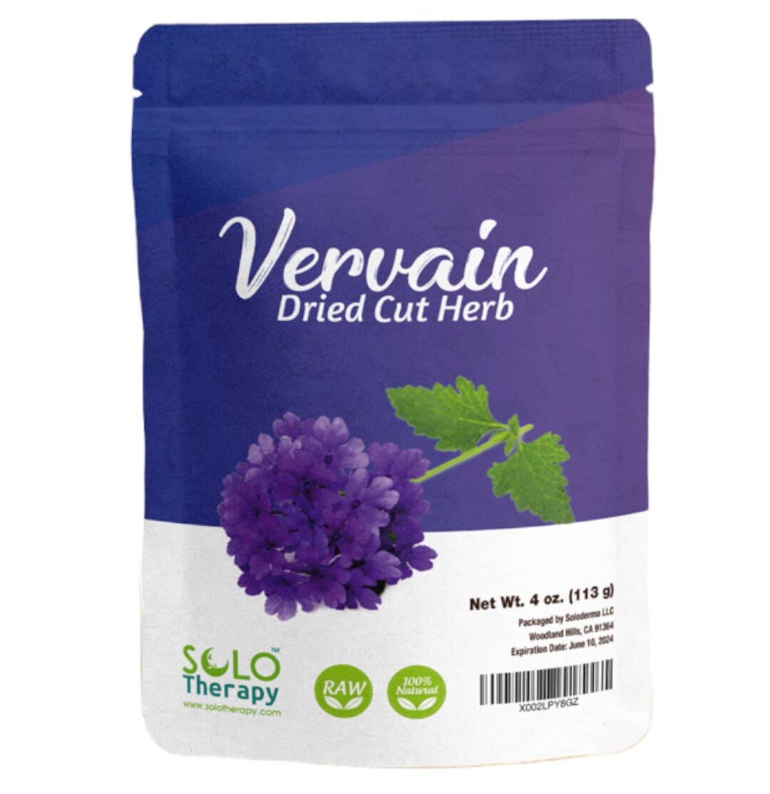 Vervain Dried Cut Herb 4 Oz. Vervain Herbal Tea Resealable - Etsy