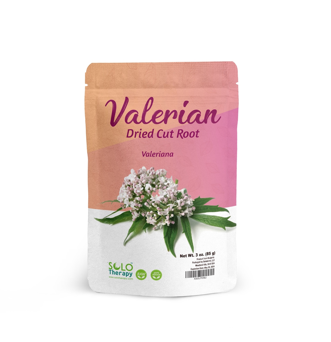 Dried Cut Valerian Root, Valeriana Officinalis L. 3 Oz. Valeriana Te ...