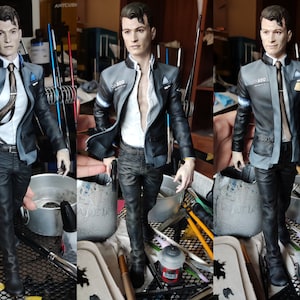 Connor RK800/RK900 - Detroit: Become Human - Fanart - Unpainted - Etsy