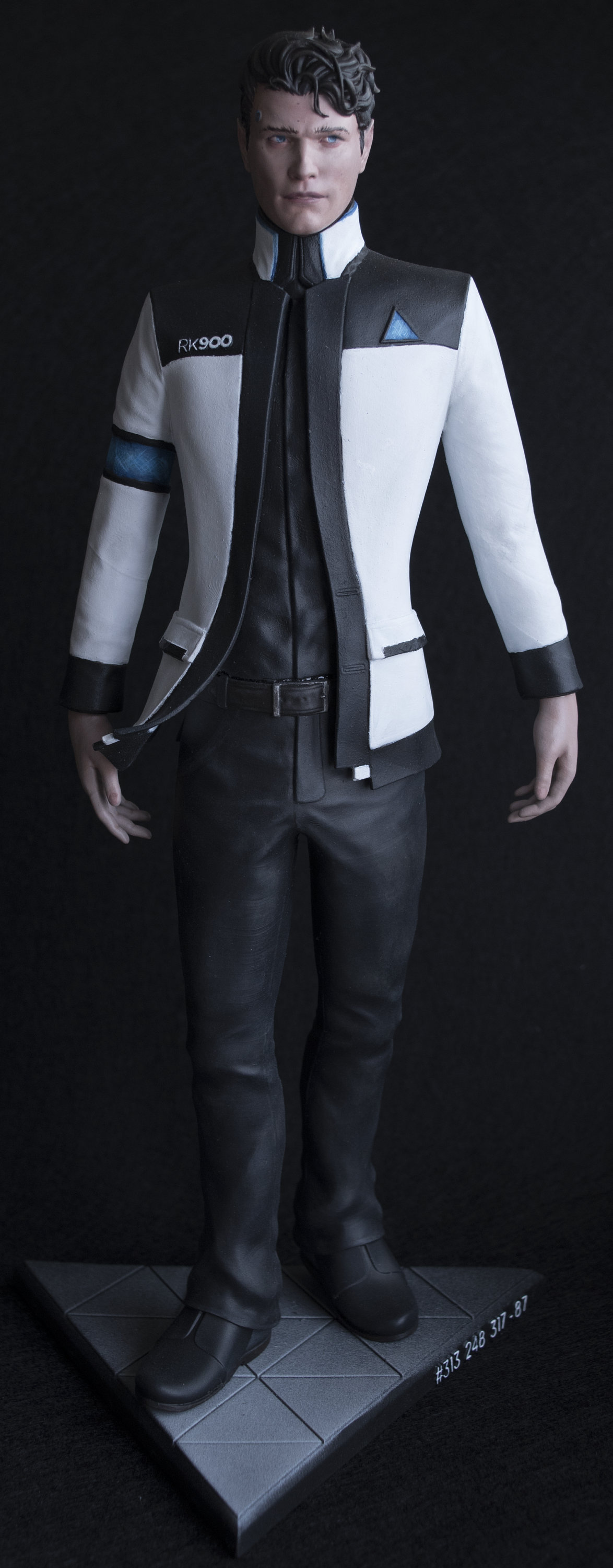 Connor RK900 Detroit: Become Human Fanart Unpainted | Etsy